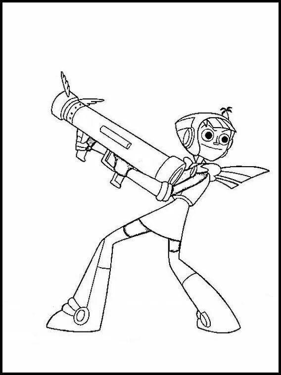 Mighty Raju Colouring Pages