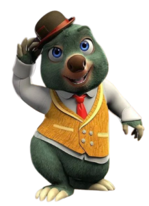 Moley - Greetings - PNG Image